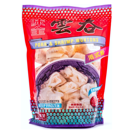 WONTON PORK & SHRIMP HONGKONG - WEI CHUAN – West Lake Foods